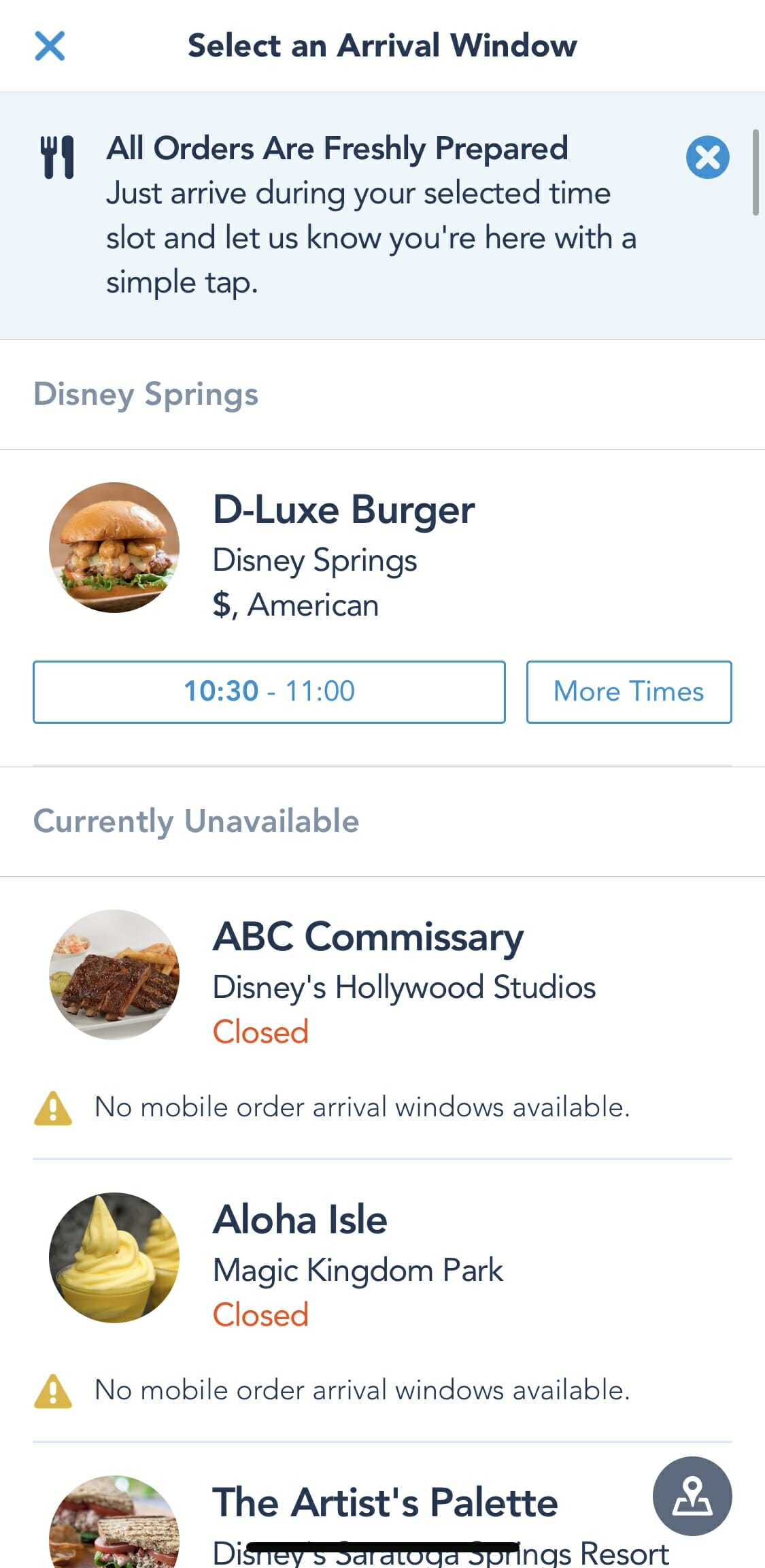 Mobile Order: como funciona o fura-filas dos restaurantes da Disney