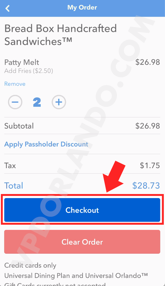 Mobile Order da Universal: como pedir comida pelo celular e evitar filas