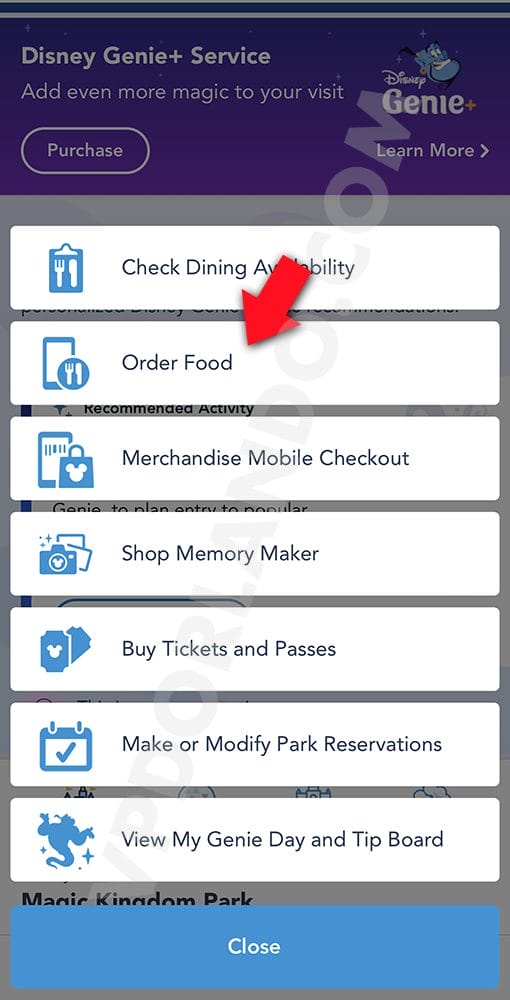 Mobile Order: como funciona o fura-filas dos restaurantes da Disney