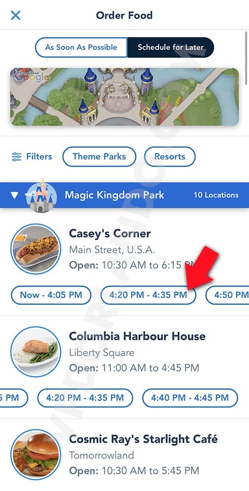 Mobile Order: como funciona o fura-filas dos restaurantes da Disney